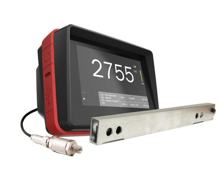 RAVAS HYQ-0000-0, hydraulic scale RCS Hy-Q-52, powered thru truck batt ...